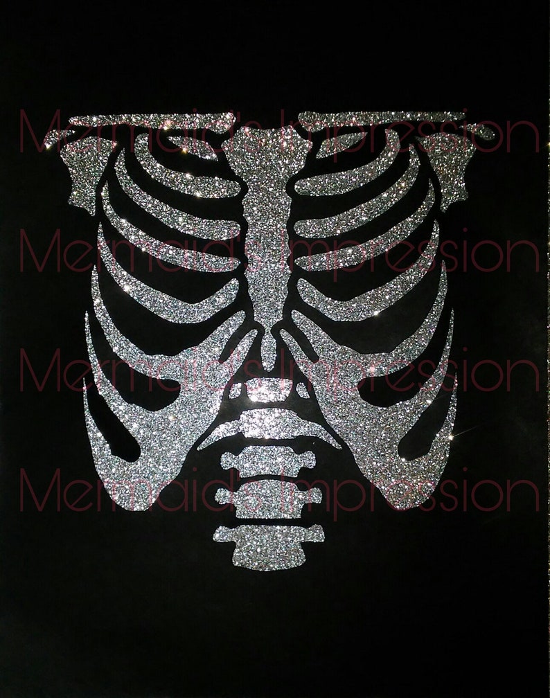 Skeleton Rib Stencil