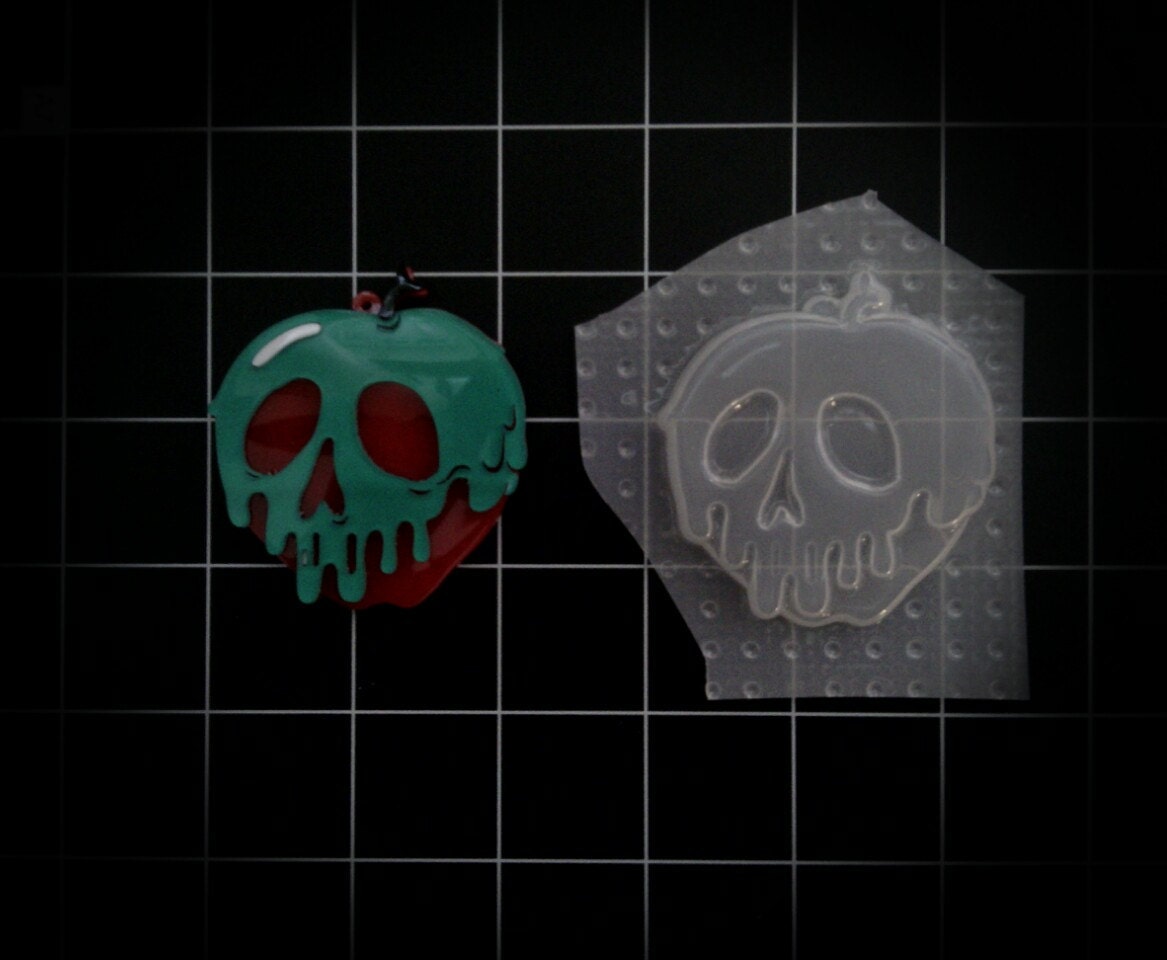 Jack Creepy Heads Flexible Plastic Resin Chocolate Mold 6 pc | Etsy