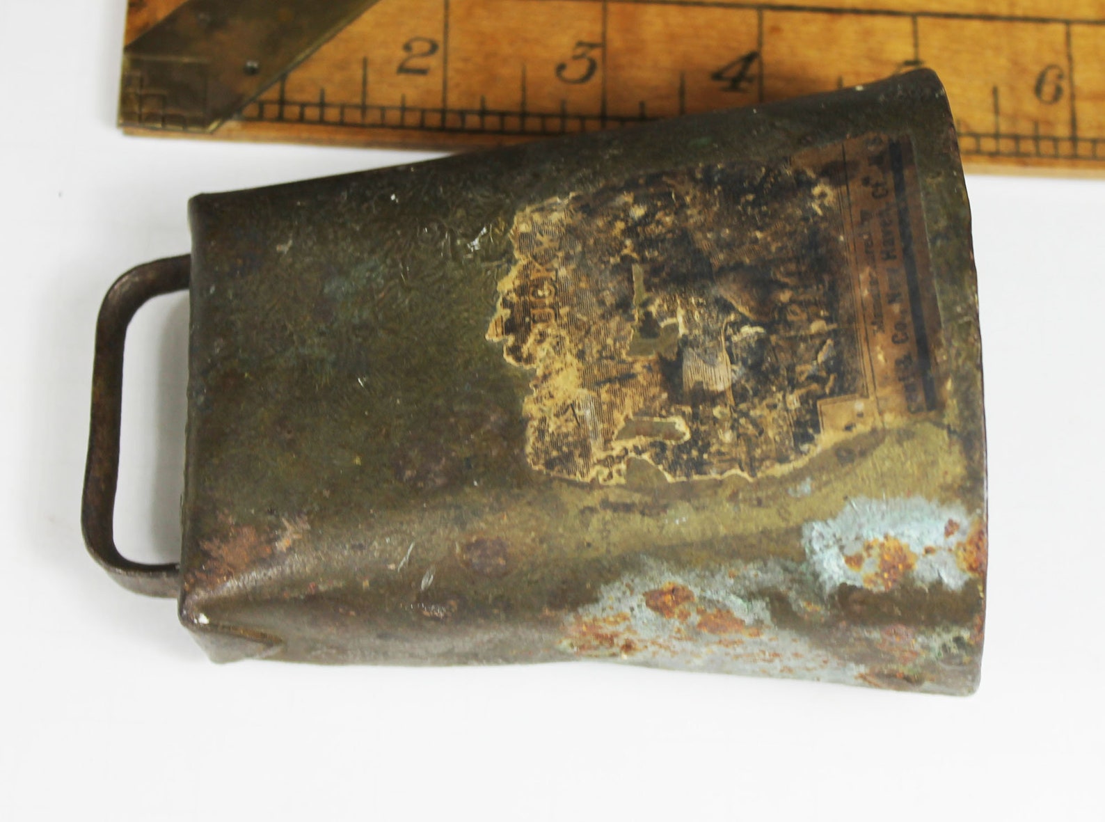 Antique Brass(?) Kentucky Cow Bell - Etsy