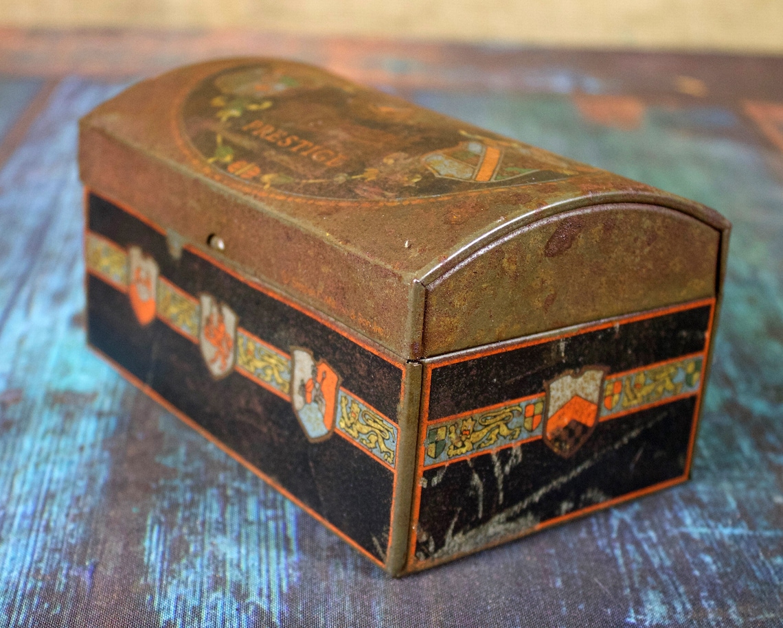 Antique Victorian Whitman Chocolate Tin - Etsy