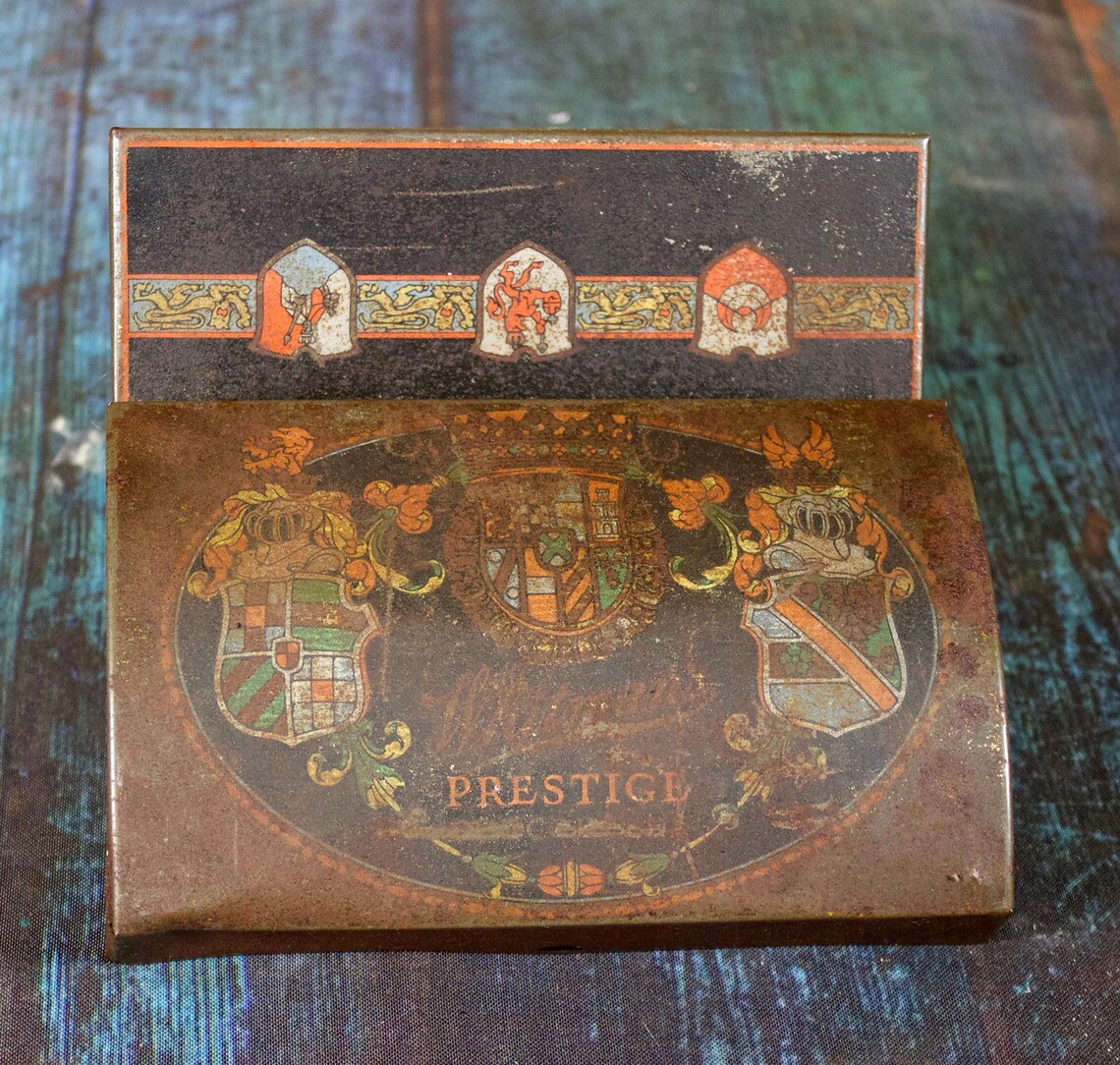 Antique Victorian Whitman Chocolate Tin - Etsy