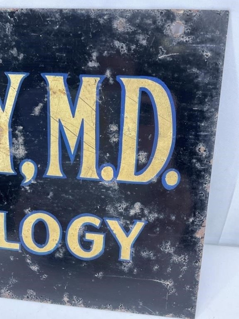 Vintage 2-sided Hanging Eye Dr. Sign - Etsy