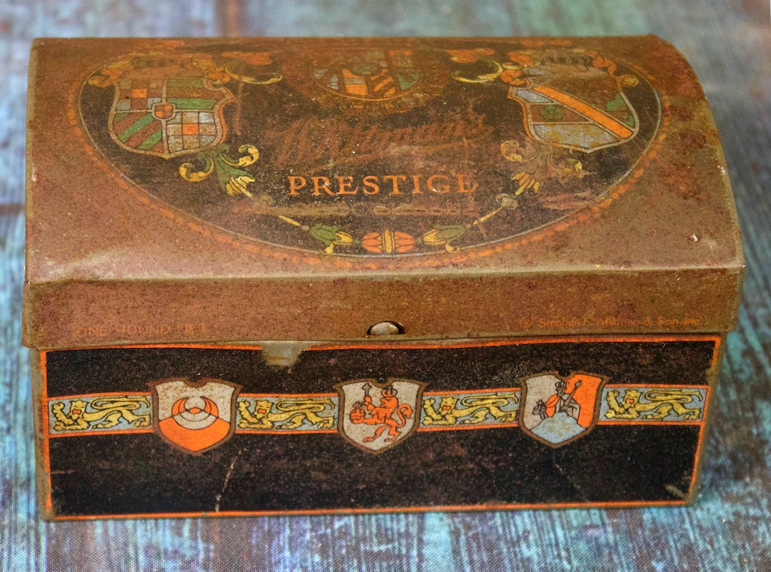 Antique Victorian Whitman Chocolate Tin - Etsy