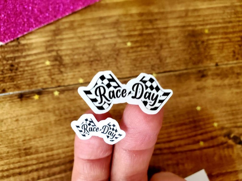Race Day Flags Stickers, Journal Stickers, Calendar Stickers, Planner ...