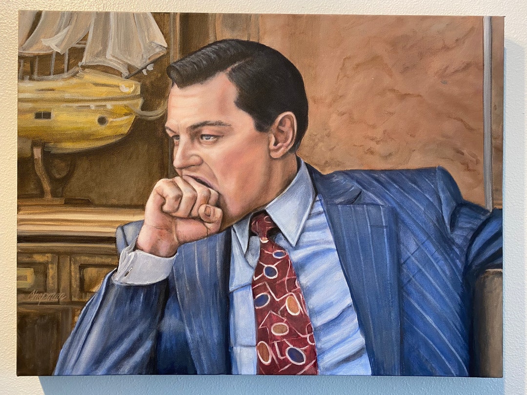 Wolf Of Wall Street Leonardo Dicaprio Biting Fist
