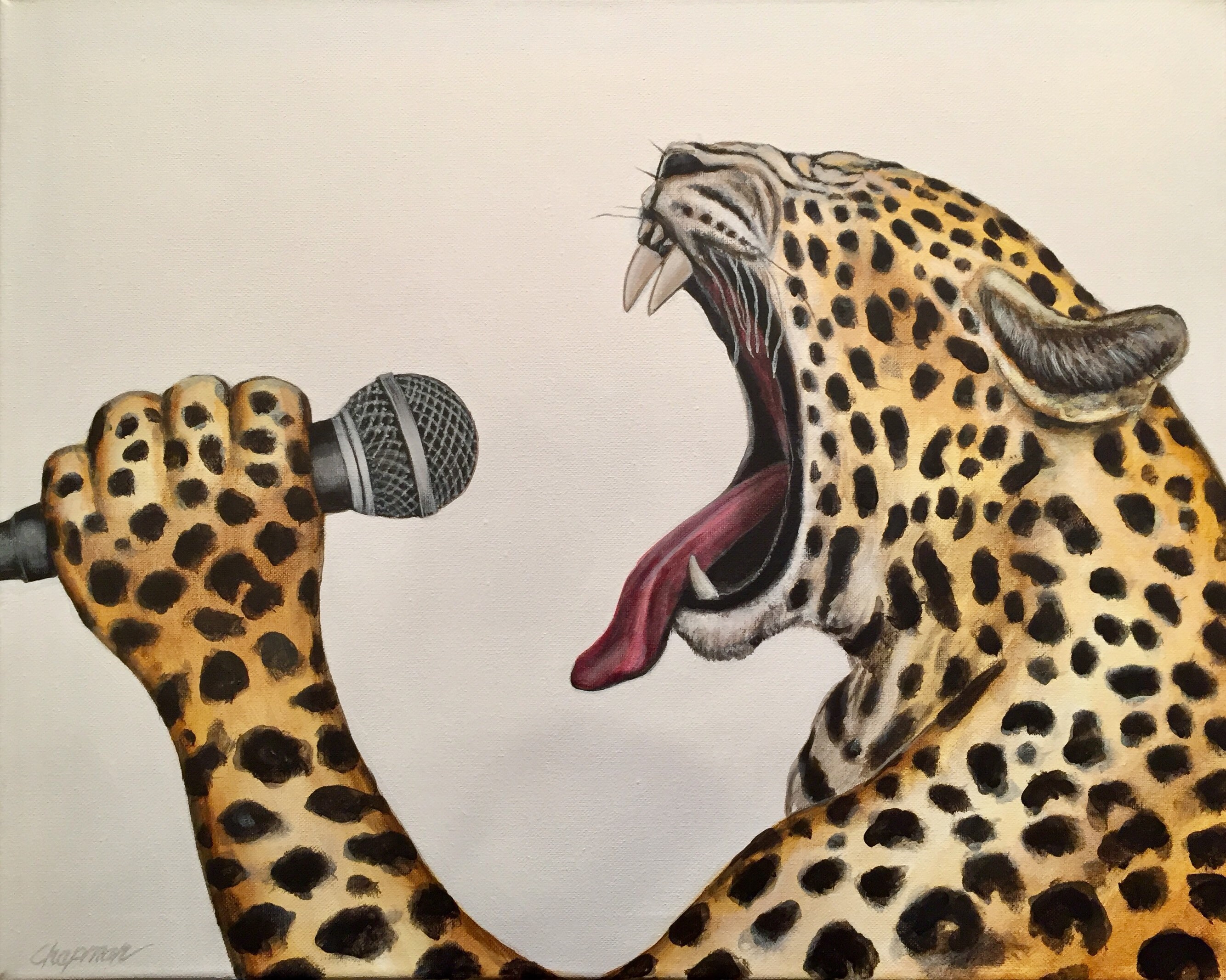 Leopard Roar Side