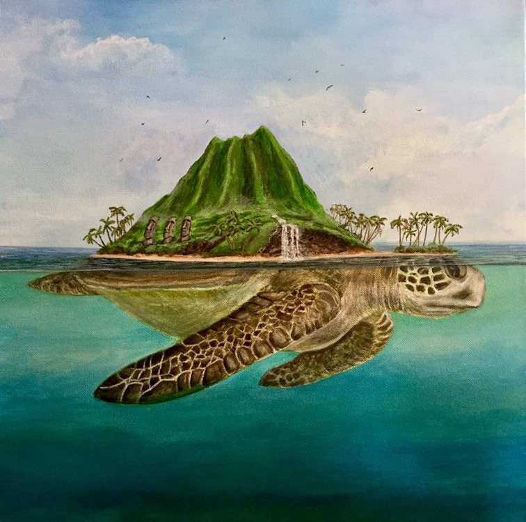 In Which Sea Is Turtle Island?