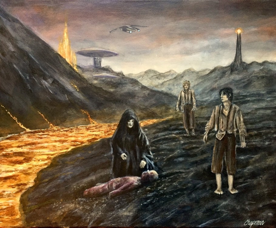 Frodo And Sam Mount Doom