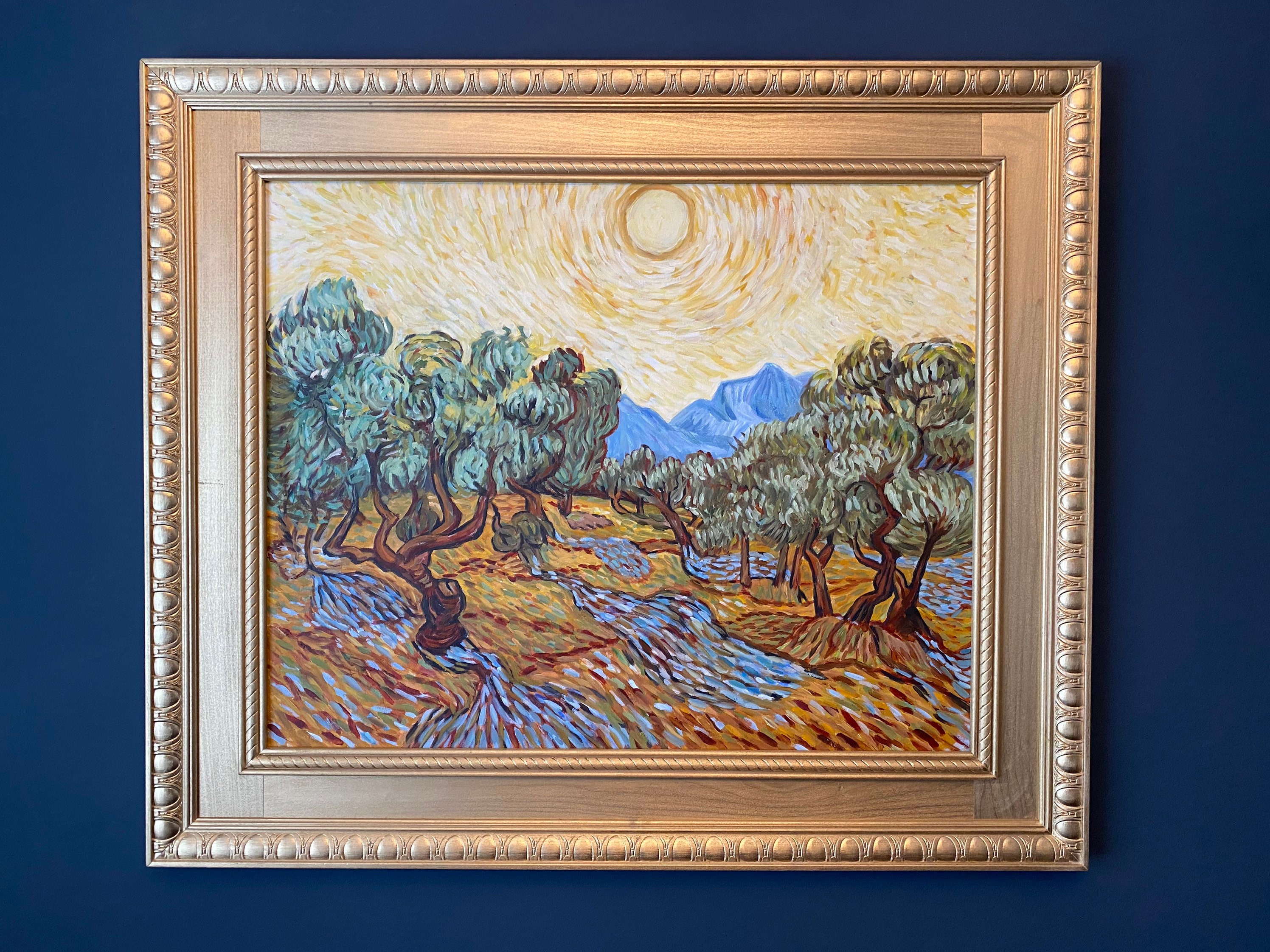 Van Gogh Olive Trees Series