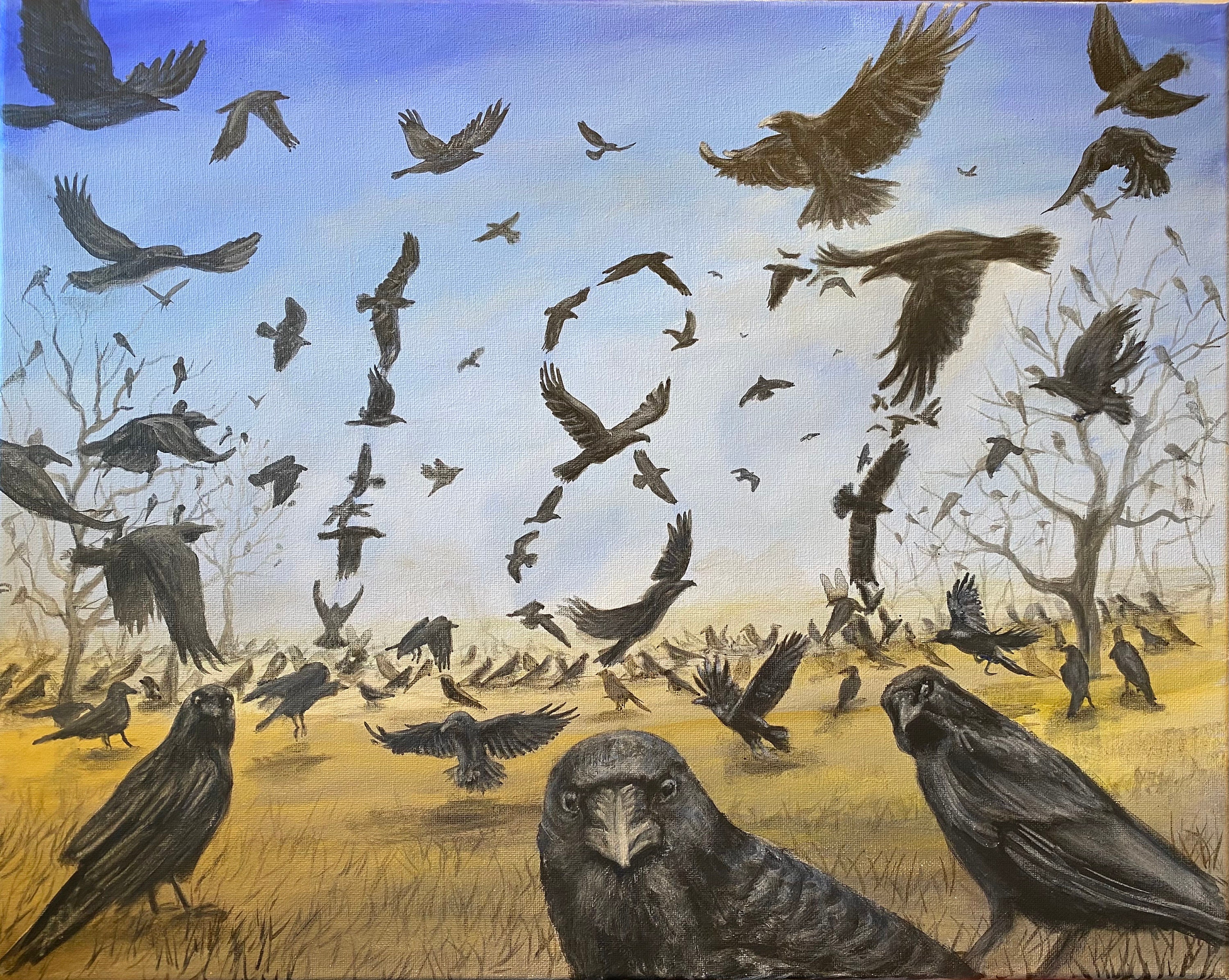 Murder Of Crows Wallpaper