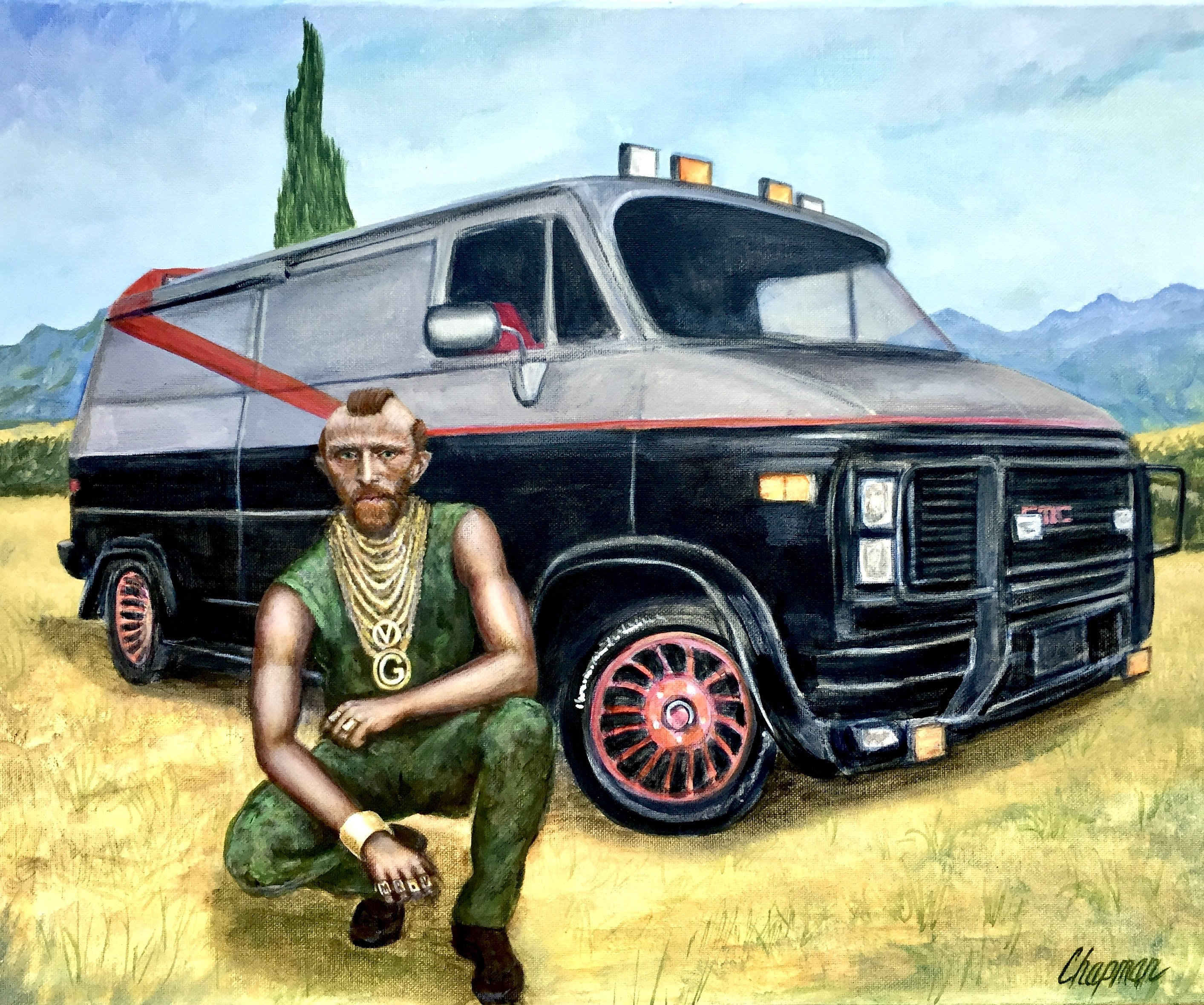 Original A Team Van Inside