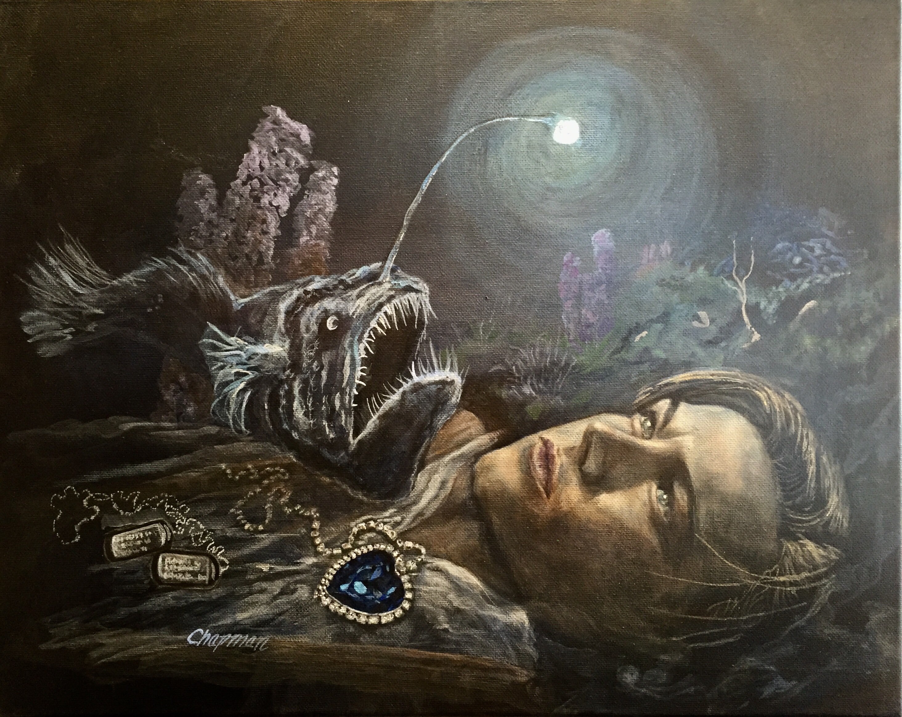 Titanic Jack Underwater