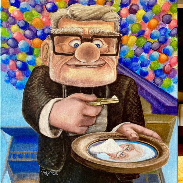 Up Movie Painting - Etsy