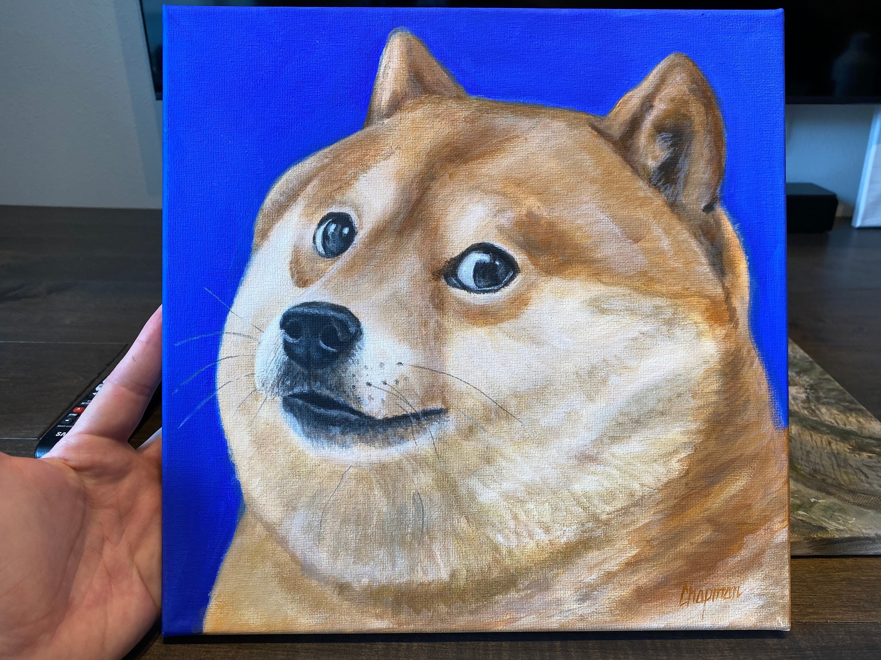 Shibe Meme Drawing