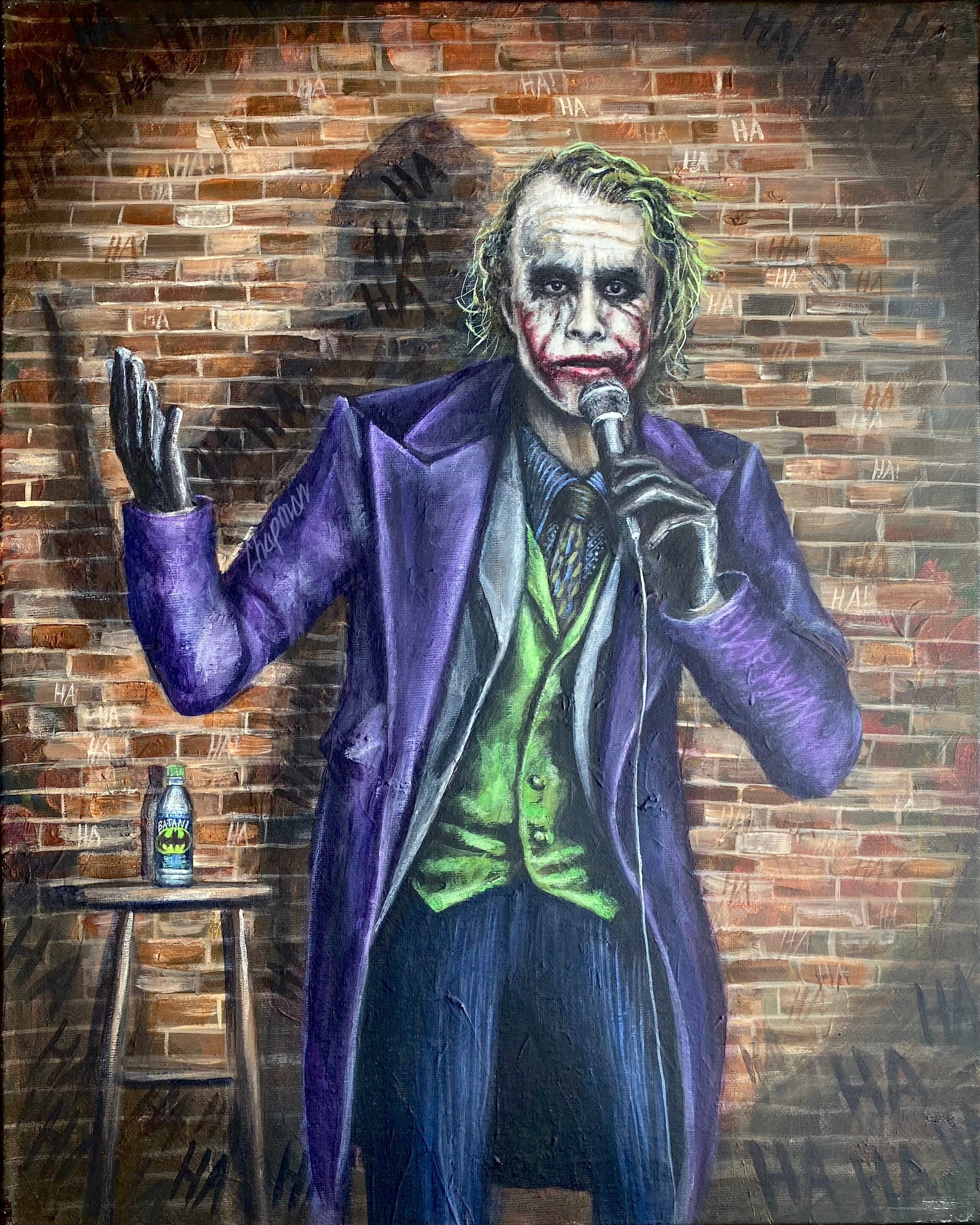 Jack Nicholson Joker Heath Ledger Autograph