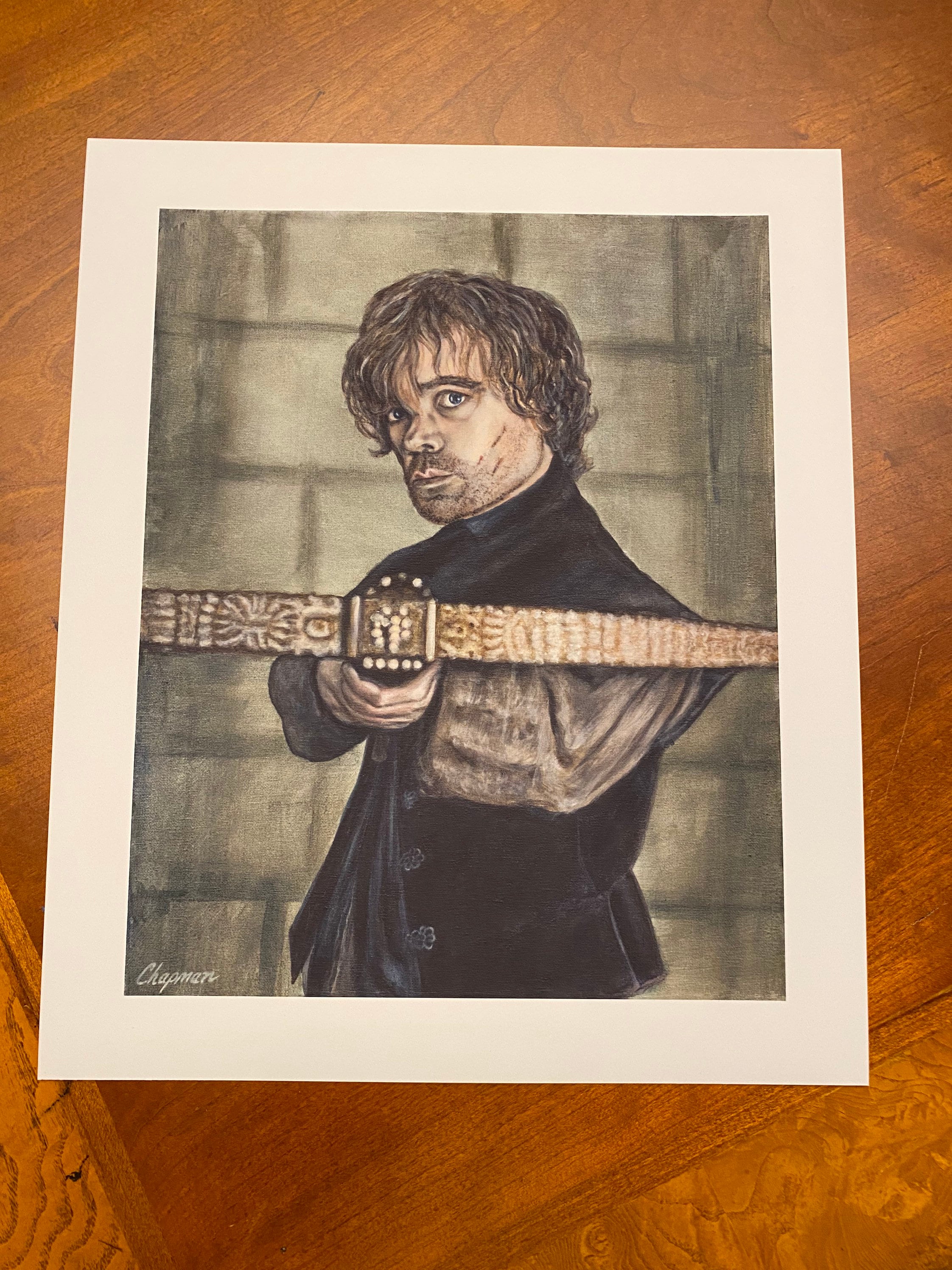 Tyrion Lannister Book Art