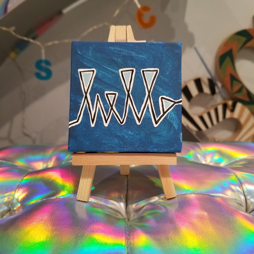 Hello Painting Welcome Housewarming Gift Mini Canvas - Etsy