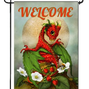 GARDEN DRAGON FLAGS - Etsy