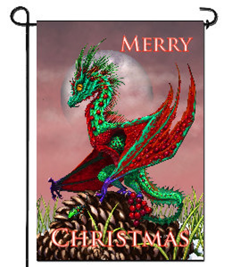 GARDEN DRAGON FLAGS - Etsy