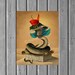WADJET EGYPTIAN Goddess Print 4x6, 8.5x11, or 11x14, Egyptian Art ...