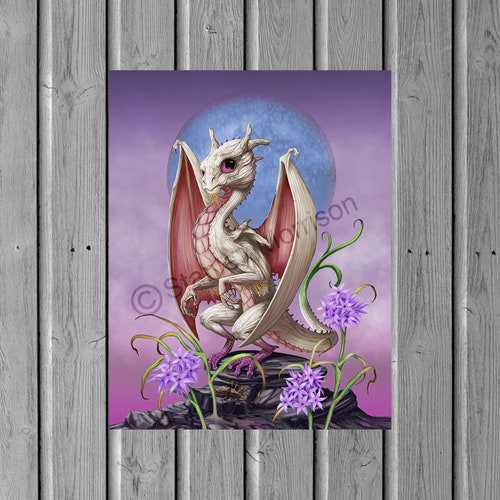 PEPPERS DRAGON Print 4x6 8.5x11 or 11x14 Dragon Art Dragon - Etsy