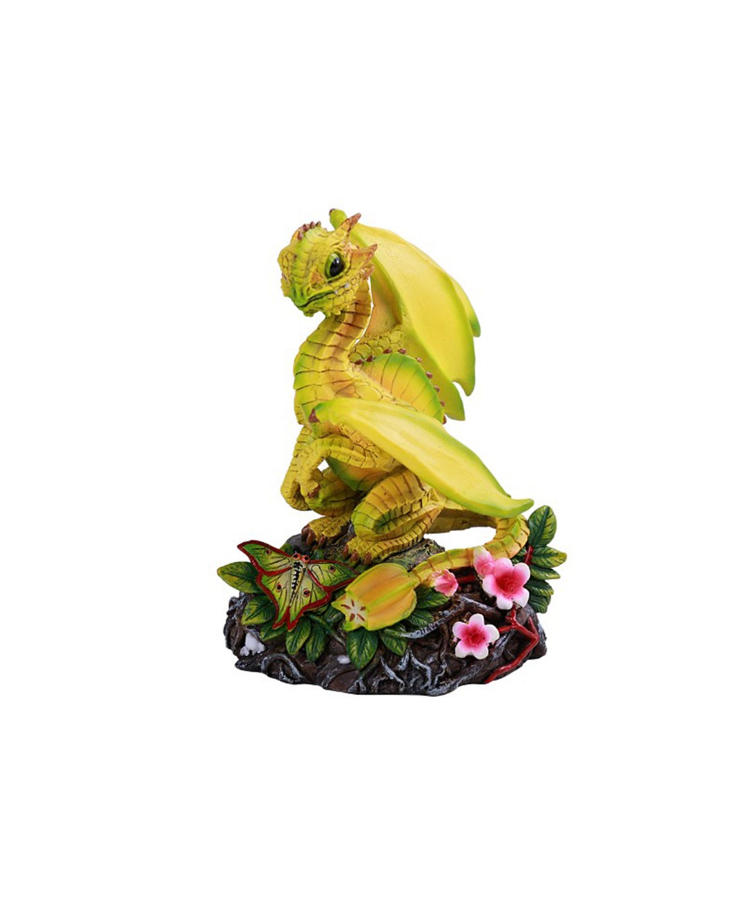 STARFRUIT DRAGON FIGURINE, Dragon,dragon Gift,figurine,yellow,cute ...