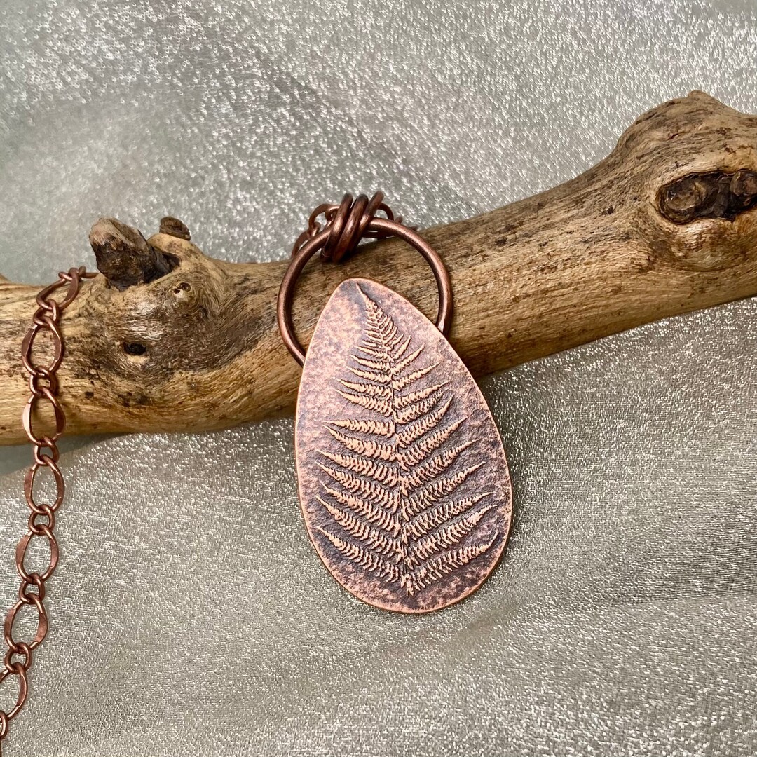 Fern Necklace Nature Inspired Gift Forager Sister Mom Daughter ...