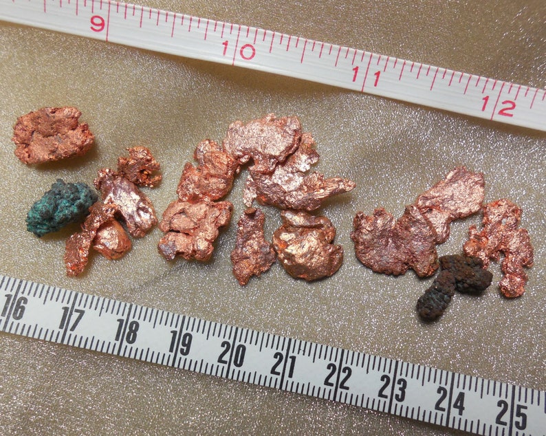 Float Copper Nuggets Tiny Bottles Larger Chunks Glacier Ice - Etsy