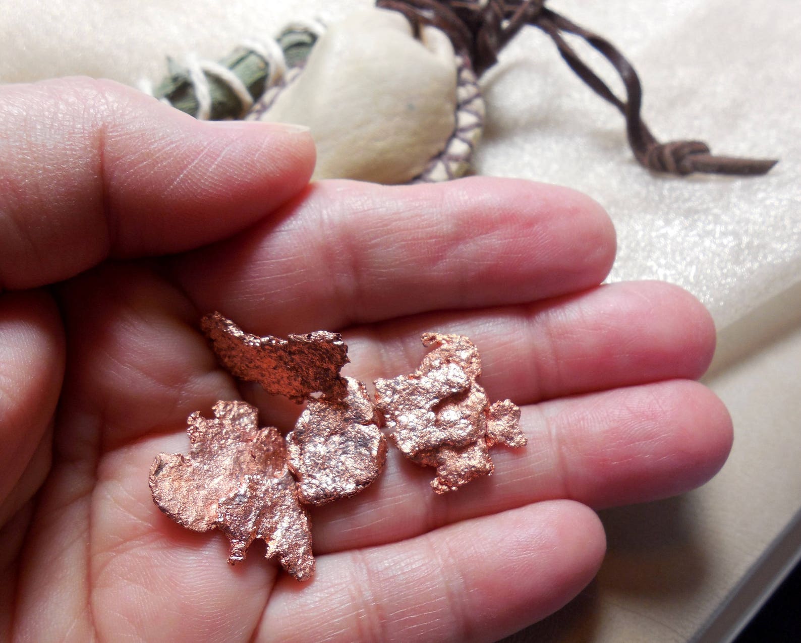 Float Copper Nuggets Tiny Bottles Larger Chunks Glacier Ice - Etsy
