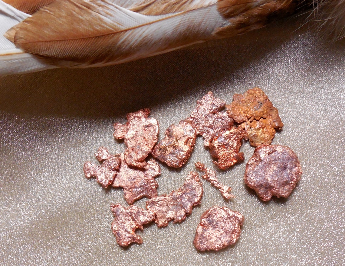 Float Copper Nuggets Tiny Bottles Larger Chunks Glacier Ice - Etsy