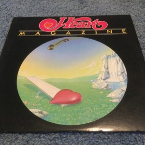 Heart Magazine Vinyl Record LP Rock and Roll - Etsy