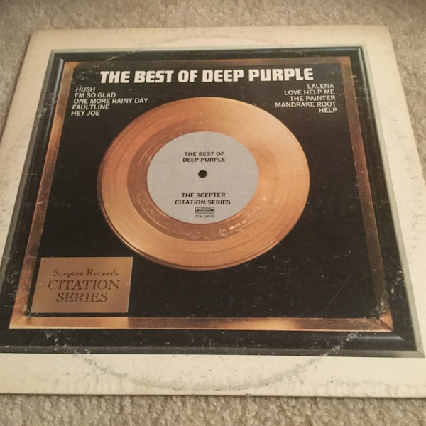 Purple Vinyl Record - Etsy