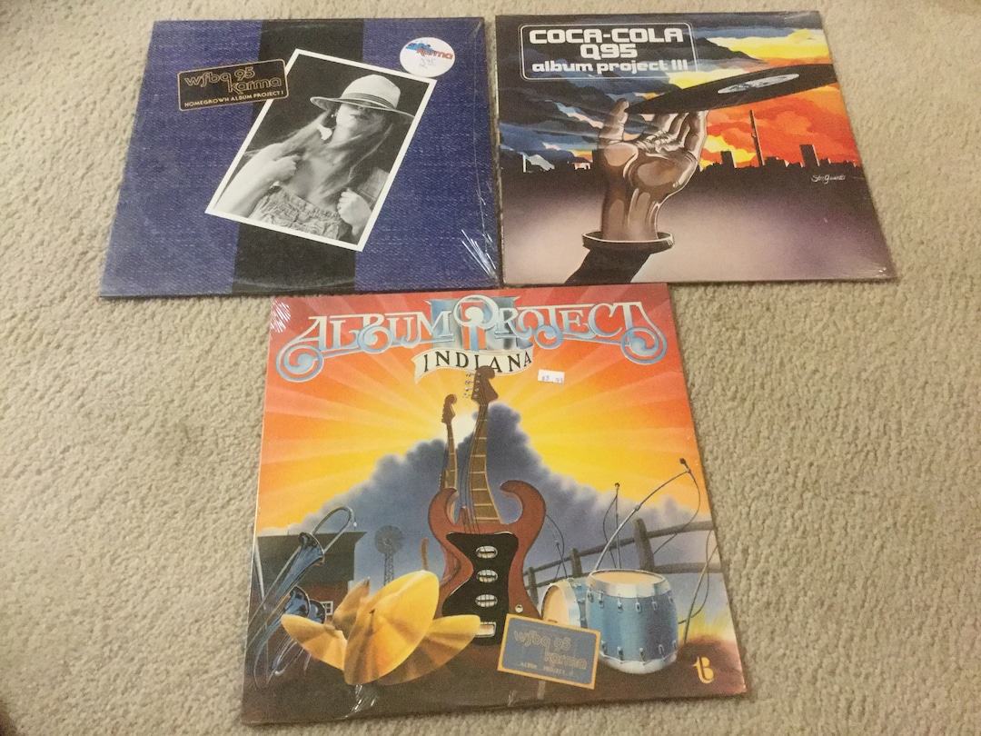 WFBQ 95 3lp Lot Sealed Vinyl Record LP Set of 3 Coca Cola - Etsy