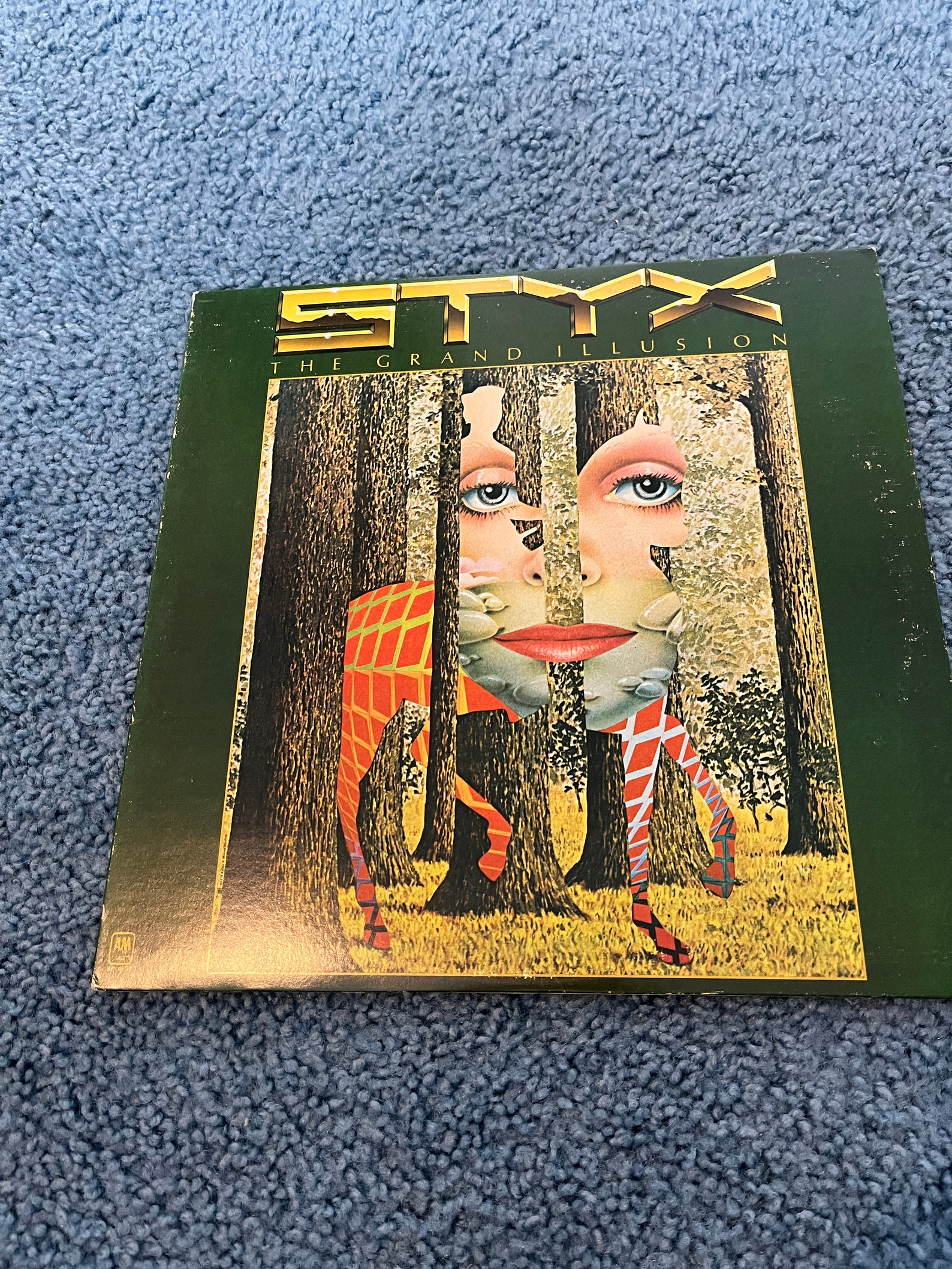 STYX the Grand Illusion Vinyl Record LP Album Rock - Etsy