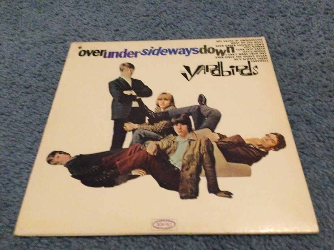 The Yardbirds for Over Under Sideways Down Vinyl Record LP Album - Etsy