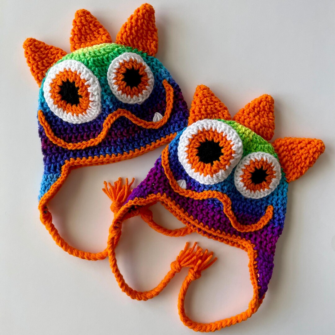 Monster Hats - Etsy