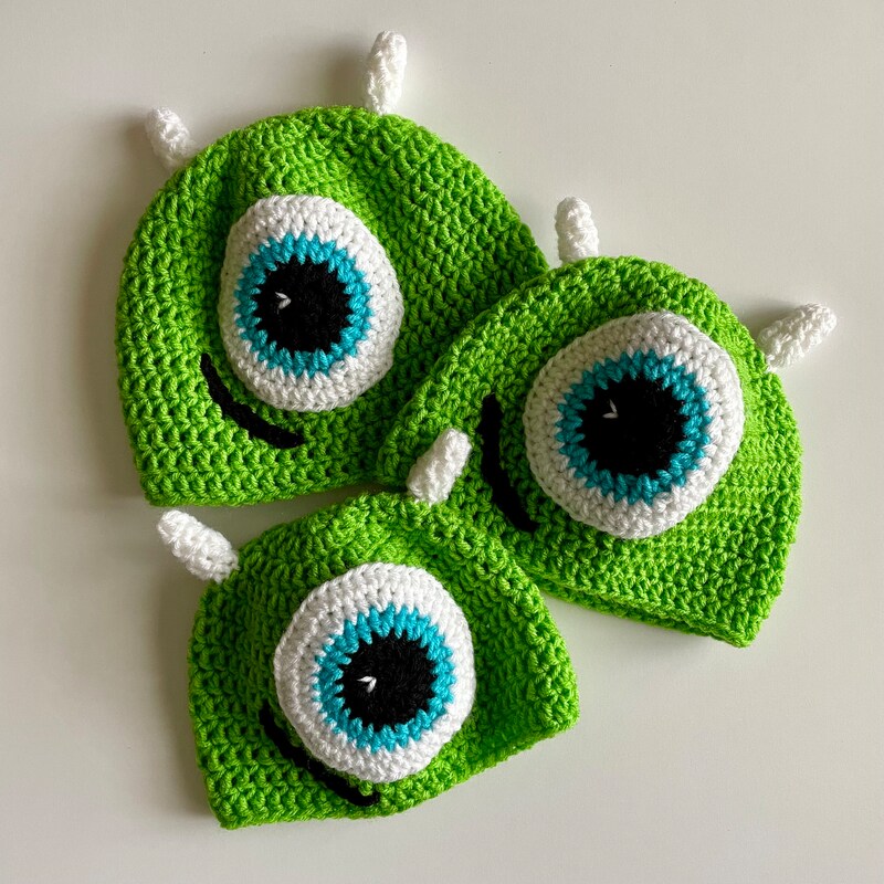 Green Monster Hat - Etsy