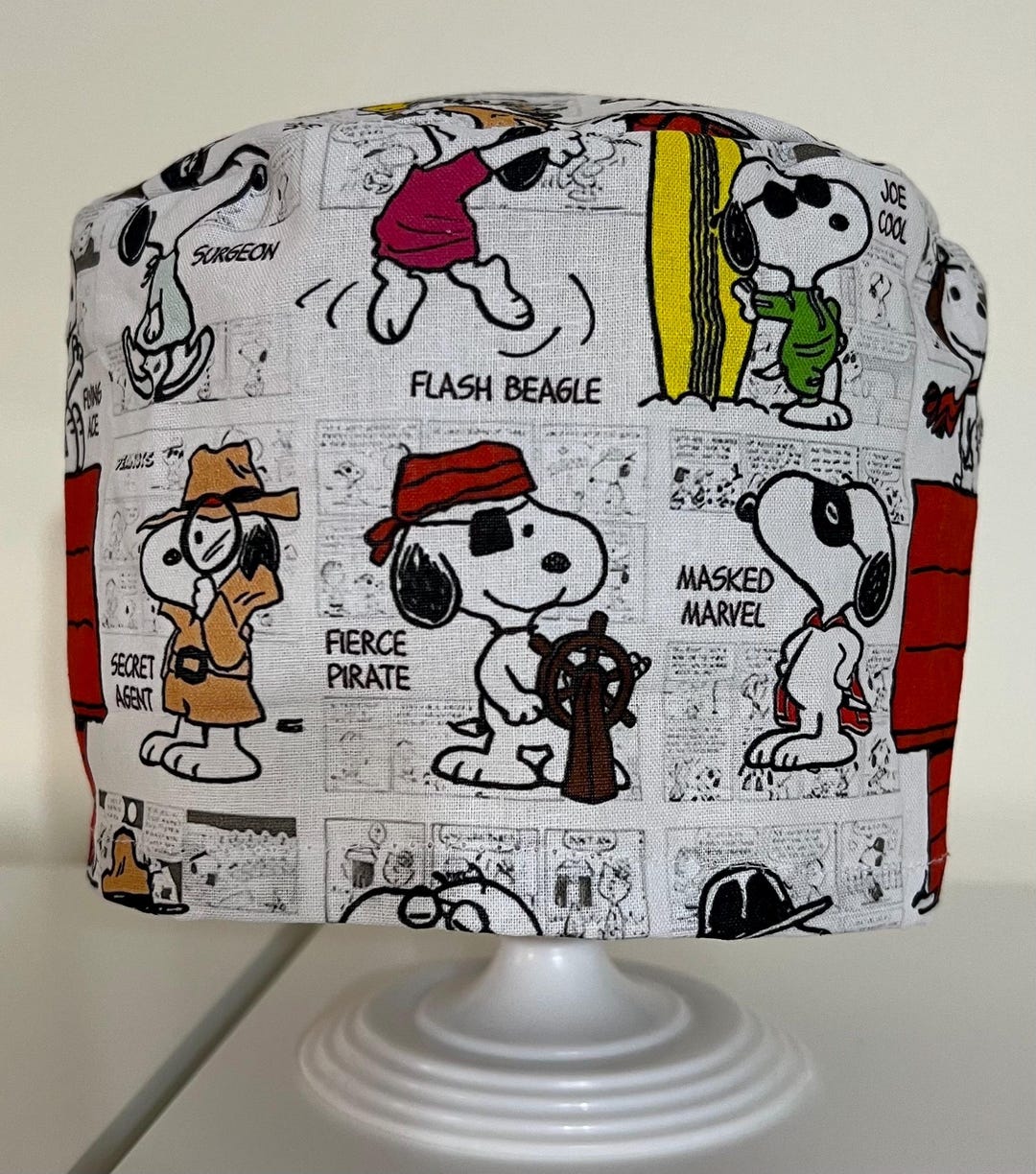 Snoopy Dresses up Handmade Scrub Hat Scrub Cap - Etsy