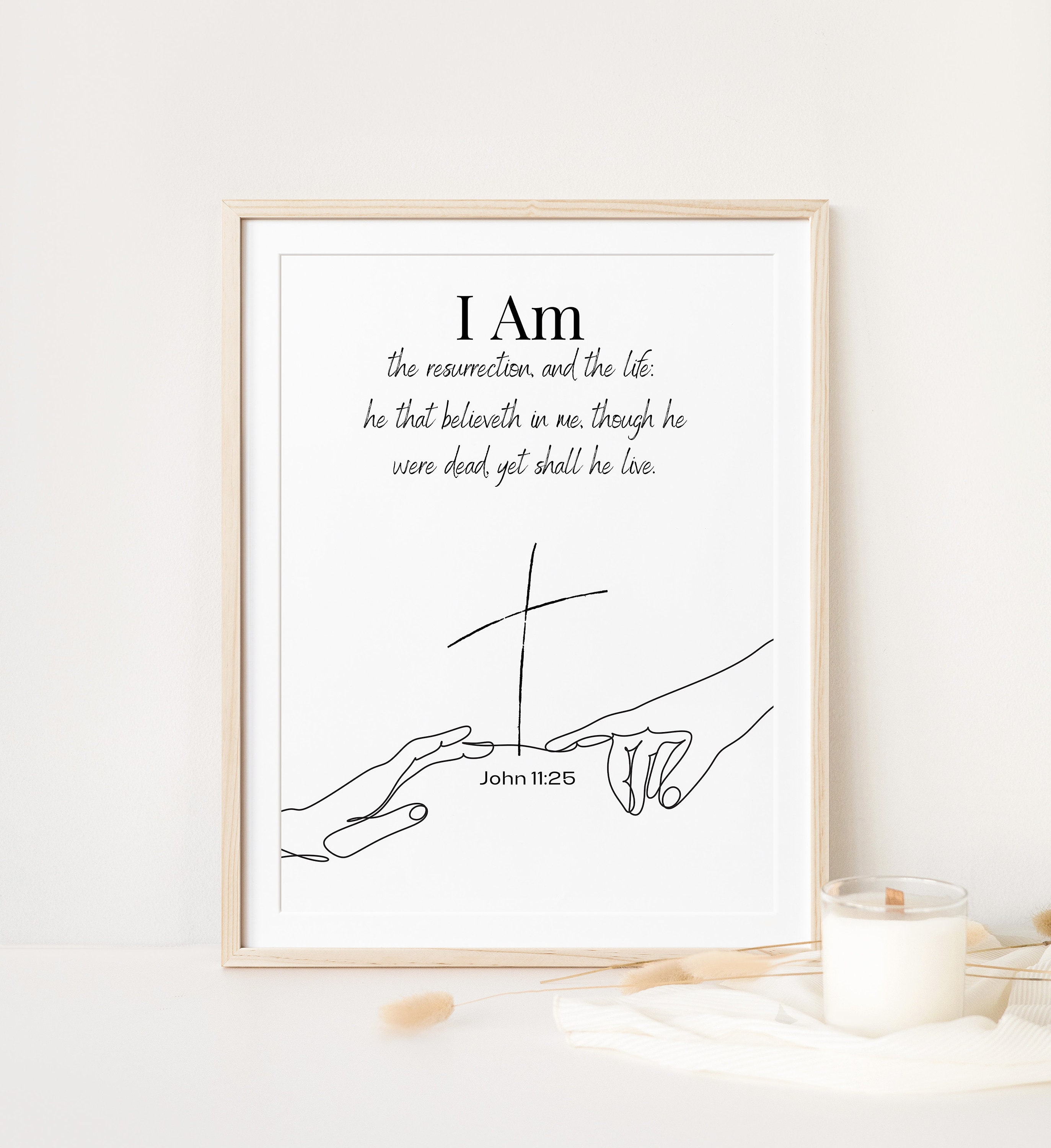 Christian Line Art | Modern Christian Art | Christian Minimalist | John ...