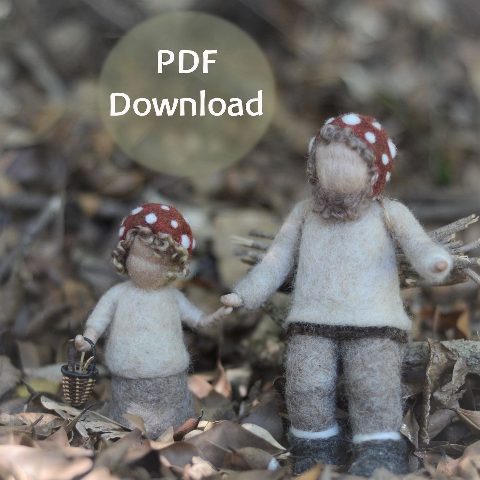 Forest Folk Family PDF Download ** Needle Felted Dolls With Poseable ...