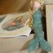 Needle Felted Mermaid Etutorial Pattern and Bonus FREE Seaweed Pattern ...
