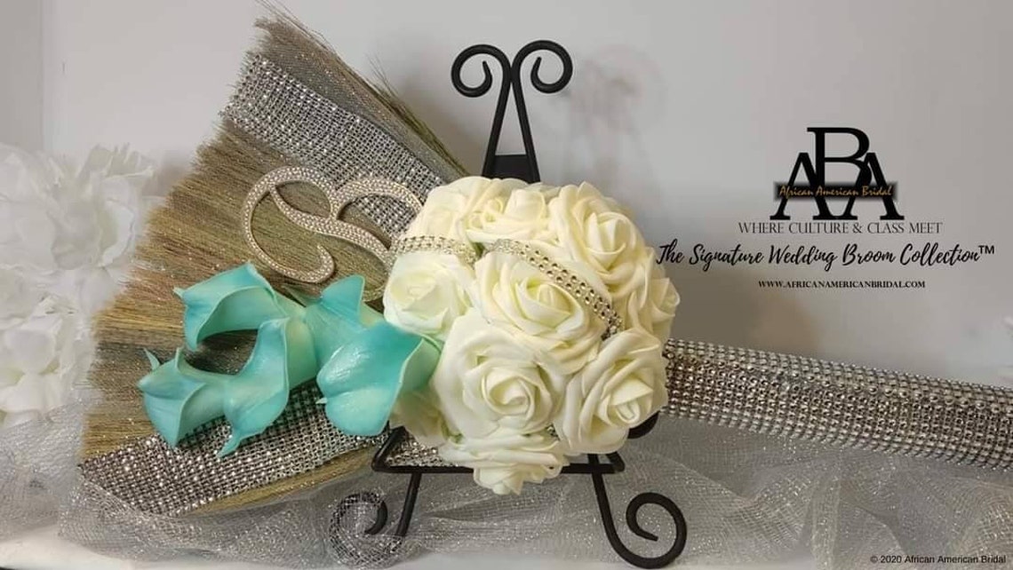 The signature lily 36 Wedding Jumping Broom™ | Etsy