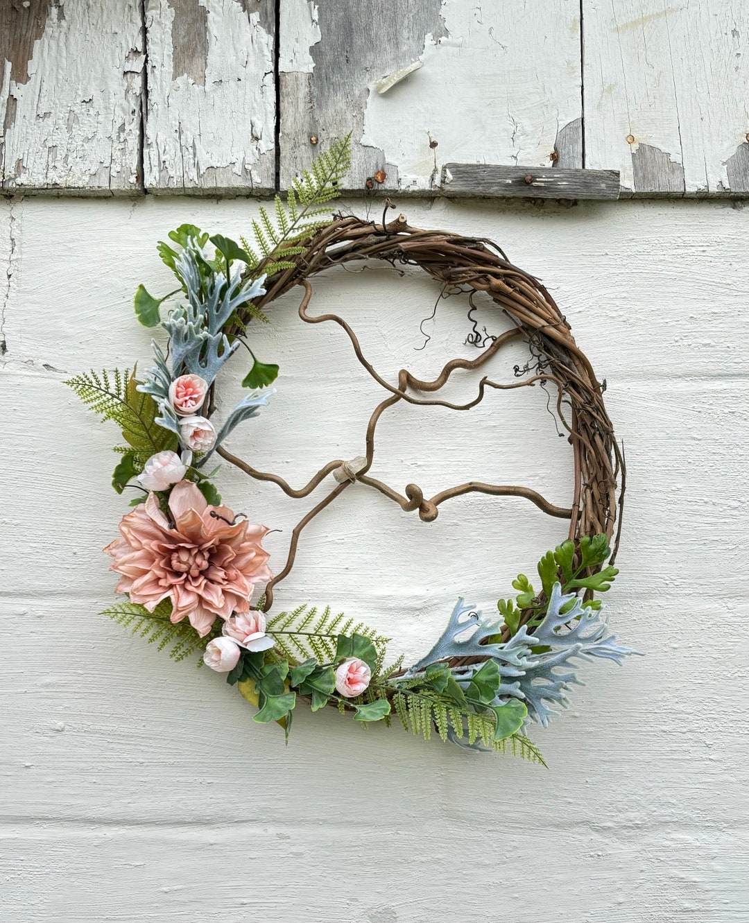 Spring Forest Fairy Wreath Cottagecore - Etsy