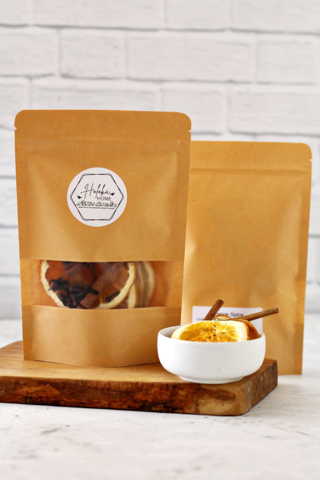 Orange Spice Simmer Pot Kit - Simmering Stovetop Potpourri - Dried ...