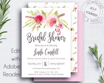 Roses bridal shower | Etsy