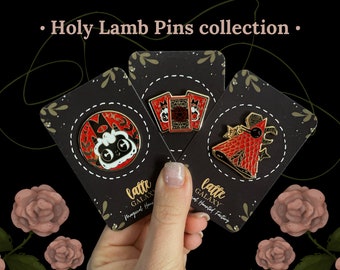 Cult Lamb Enamel Pins - Etsy