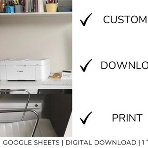 Google Sheets Resident Shower Log Daily and Weekly Shower Schedule for ...