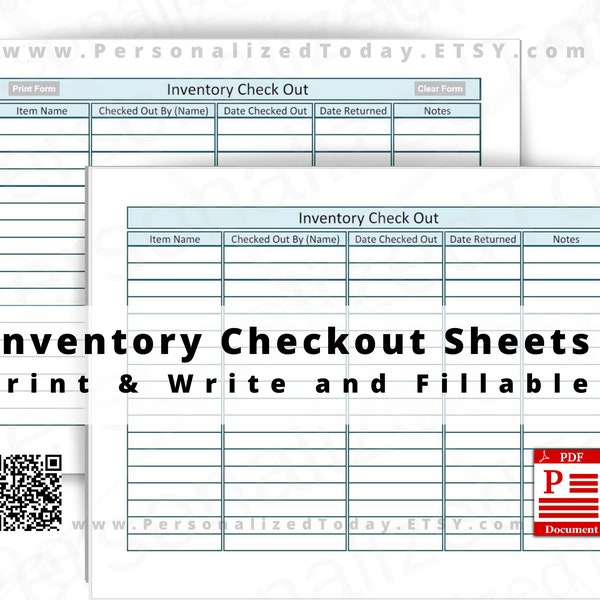 Inventory in and Out - Etsy