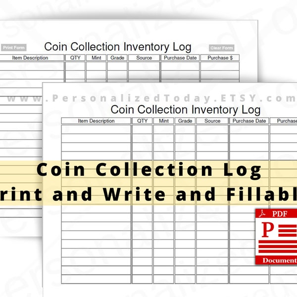 Coin Collection - Etsy