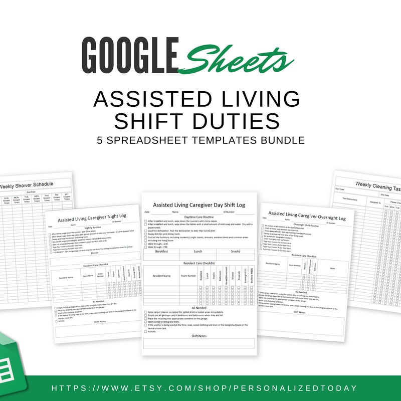 Shift Checklists - Etsy